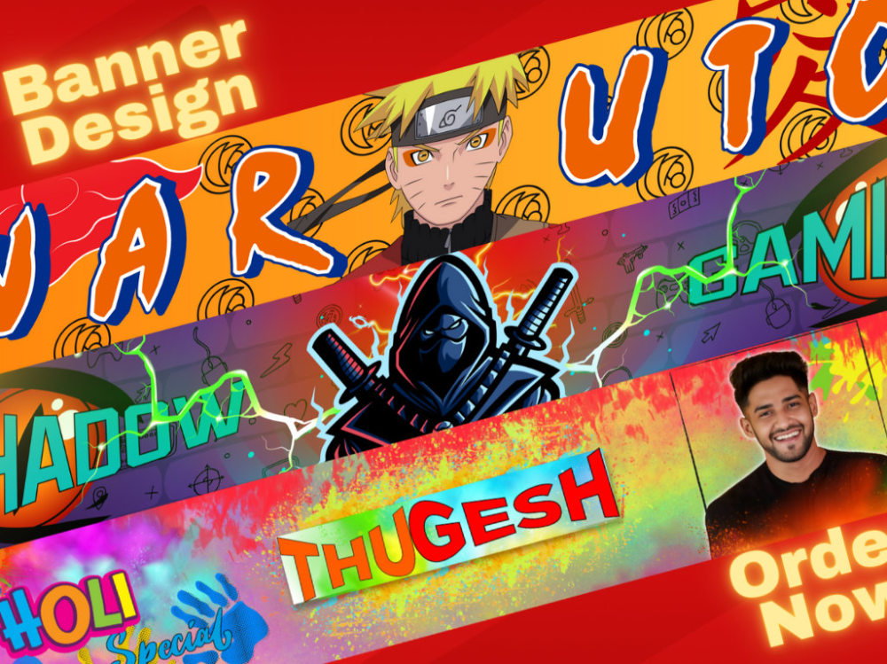 A professional Youtube banner for your channel. | Upwork