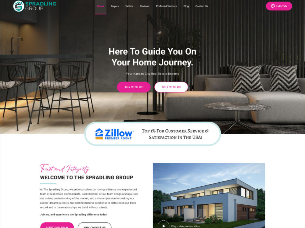 Home page Mockup for designing your website based on brand guidelines ...