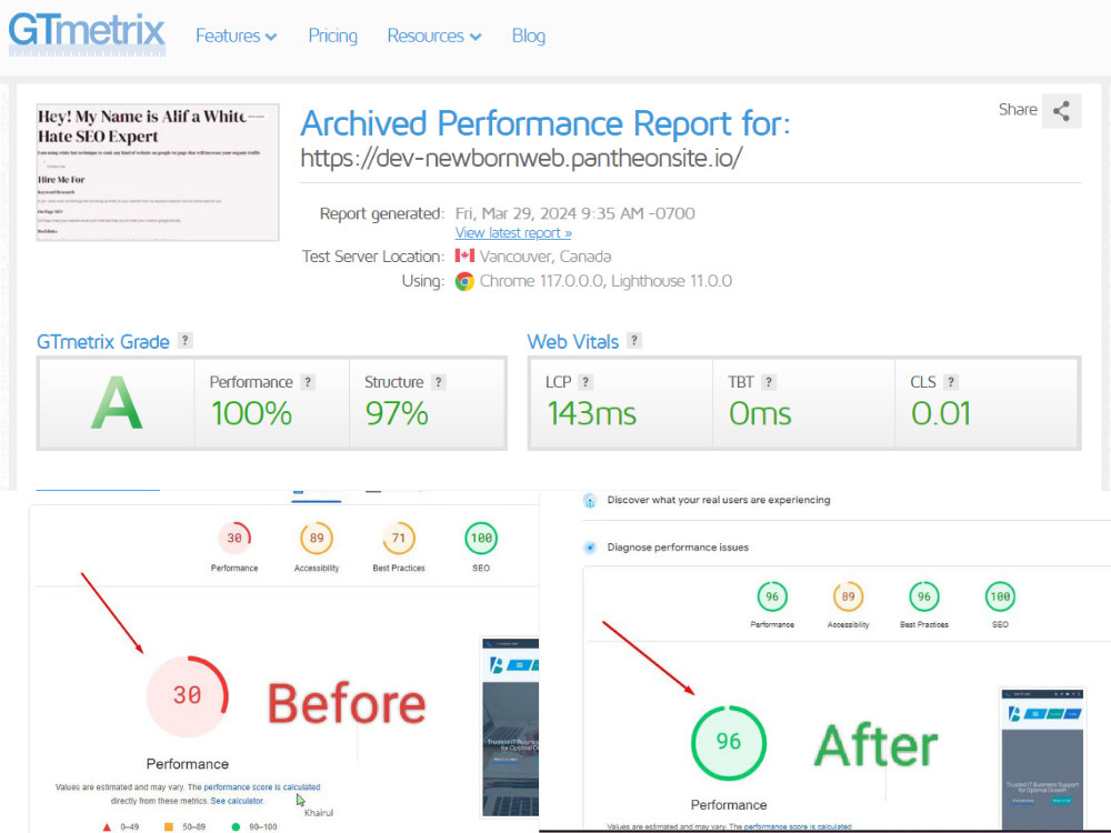Core Web Vitals ( Core Web Vital ) & WordPress Speed Optimization | Upwork