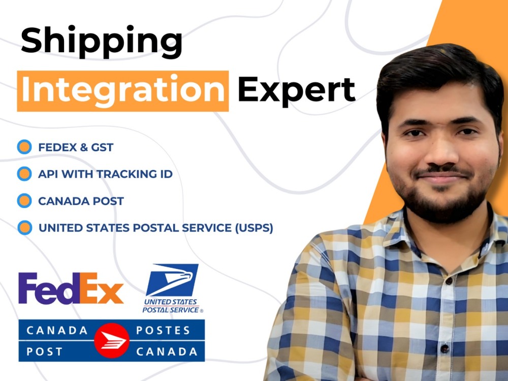 Integration of FedEx, UPS API with tracking id, PO into your app | Upwork