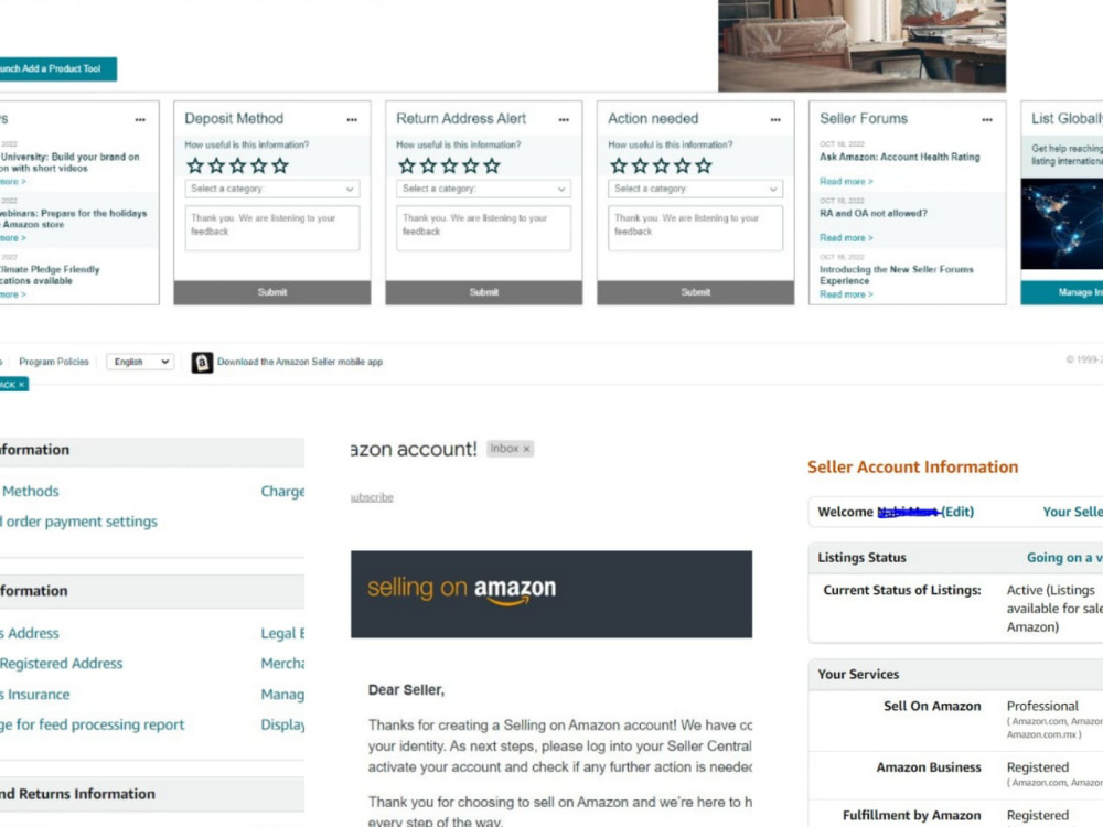 Amazon Business Account Setup | Upwork