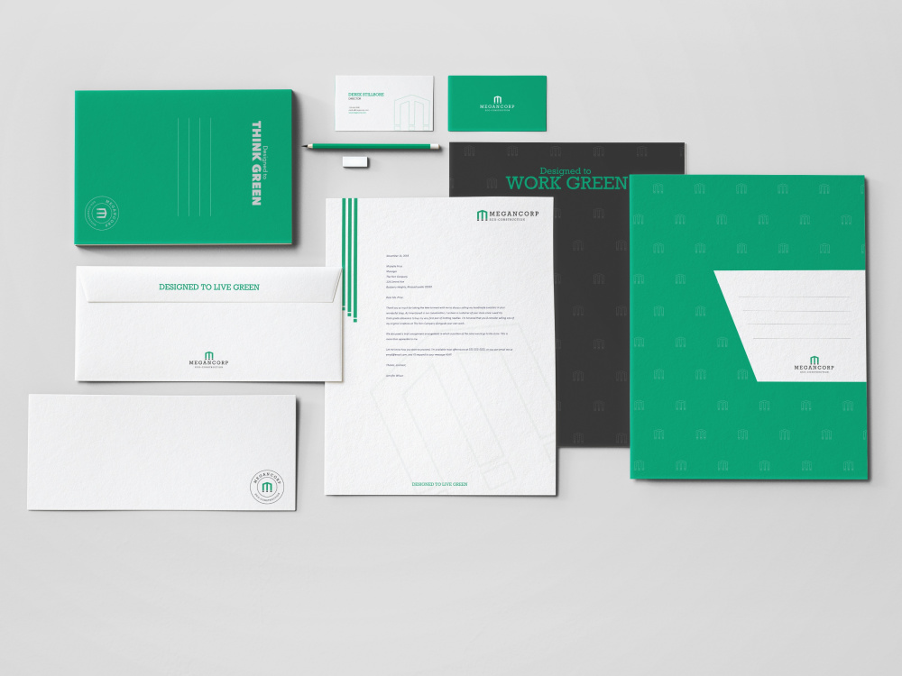 A complete logo suite with other brand assets to support your marketing ...