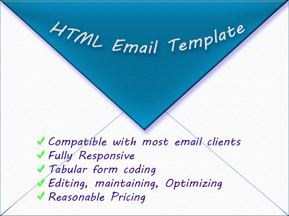 Email template design converted into clean tabular HTML code | Upwork