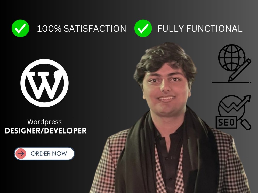 A fully functional Wordpress website that catches the eye. | Upwork