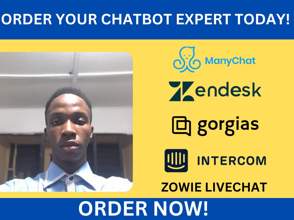 Intercom tidio livechat freshdesk zowie gorgias website custom chatbot | Upwork