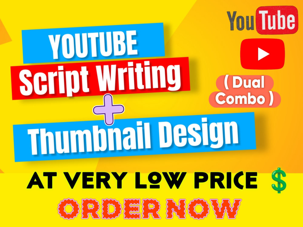 Professional YouTube Script Writing and Thumbnail Design | Upwork
