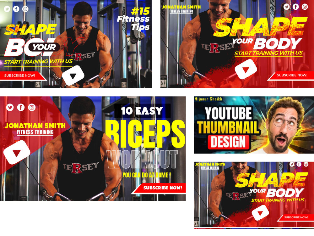 A High quality Thumbnail designs | Upwork