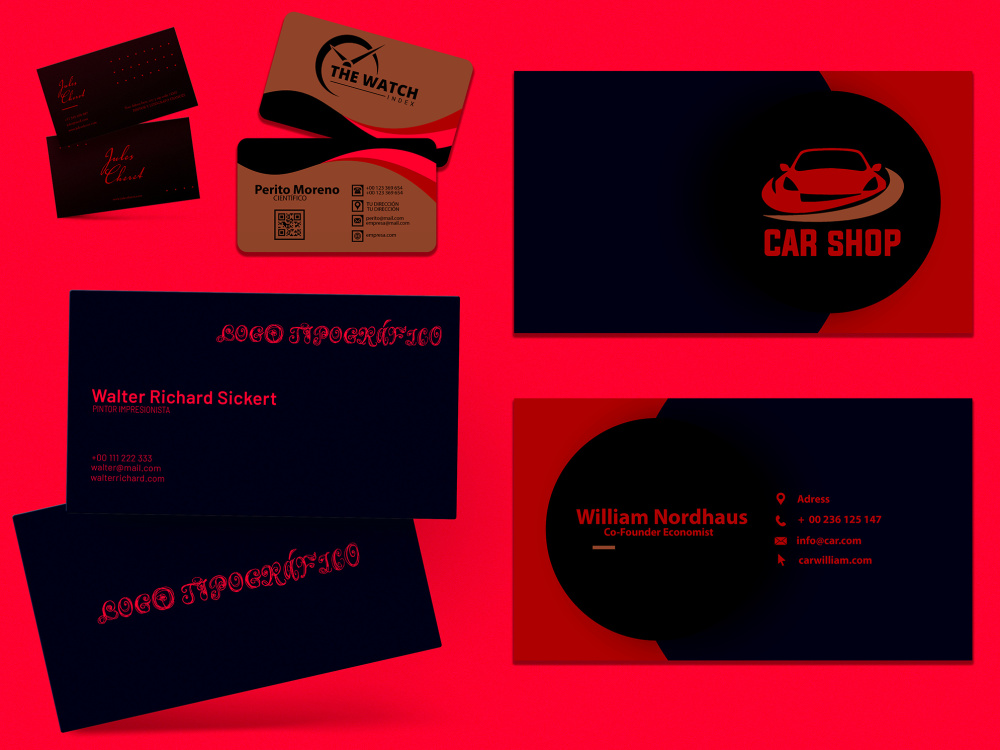Custom Business Card Design | Upwork
