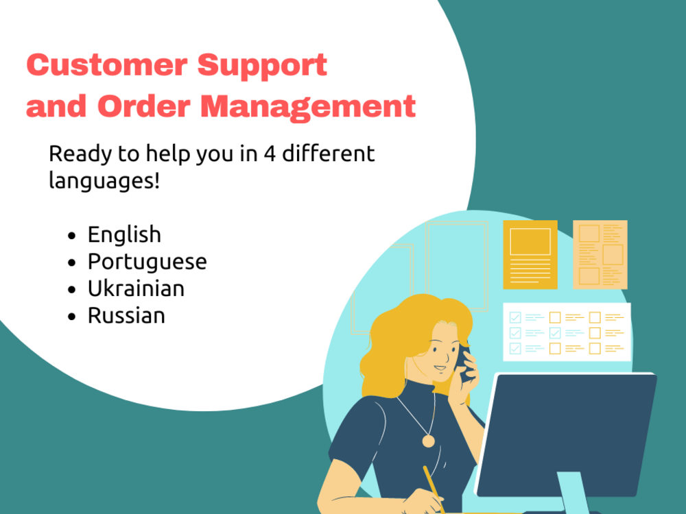 Assistant for Customer Support and Order Management on Weekends | Upwork