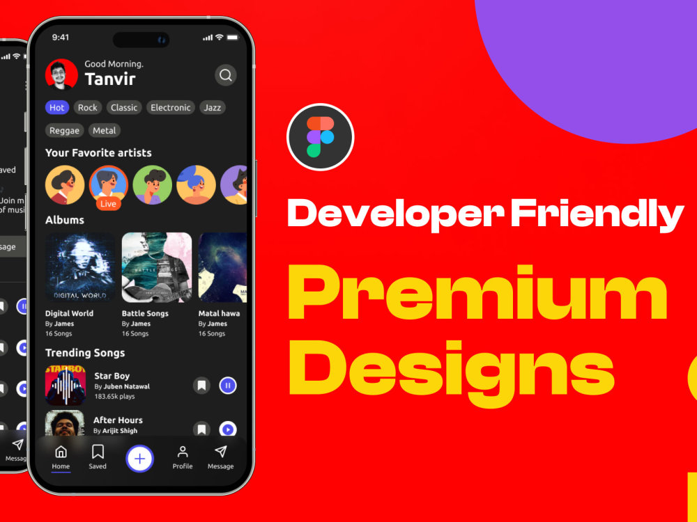 Attractive Mobile App UI UX Design using Figma | Upwork
