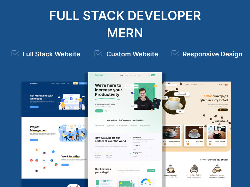 Full Stack Web Developer | MERN | React.js | Node.js | MongoDB | Upwork