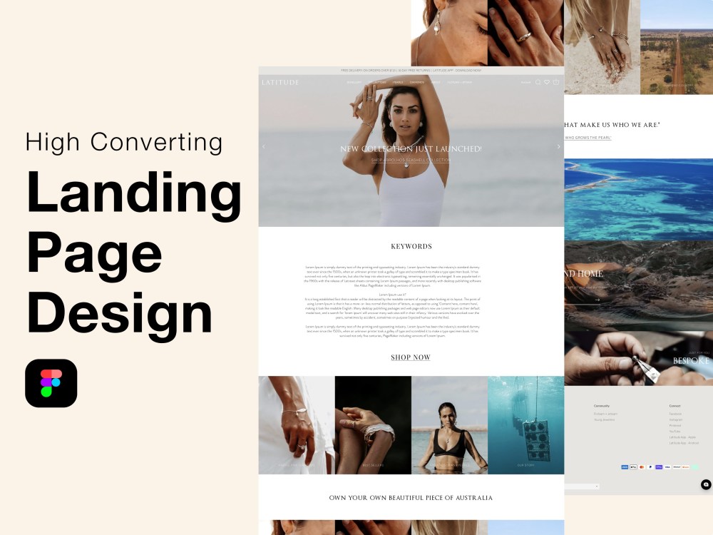 High-converting UI/UX Landing Page and Web Template Design | Upwork