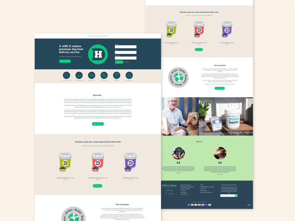High-converting UI/UX Landing Page and Web Template Design | Upwork