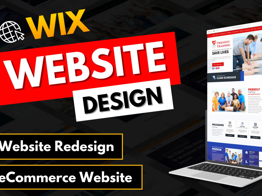 Wix Website Design Redesign SEO Optimized, Fast, and Responsive | Upwork