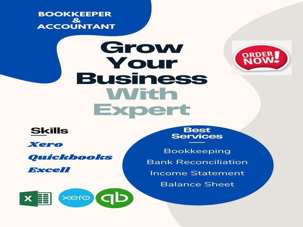 Xero/QuickBooks bookkeeping, Monthly bookkeeping & accounting | Upwork