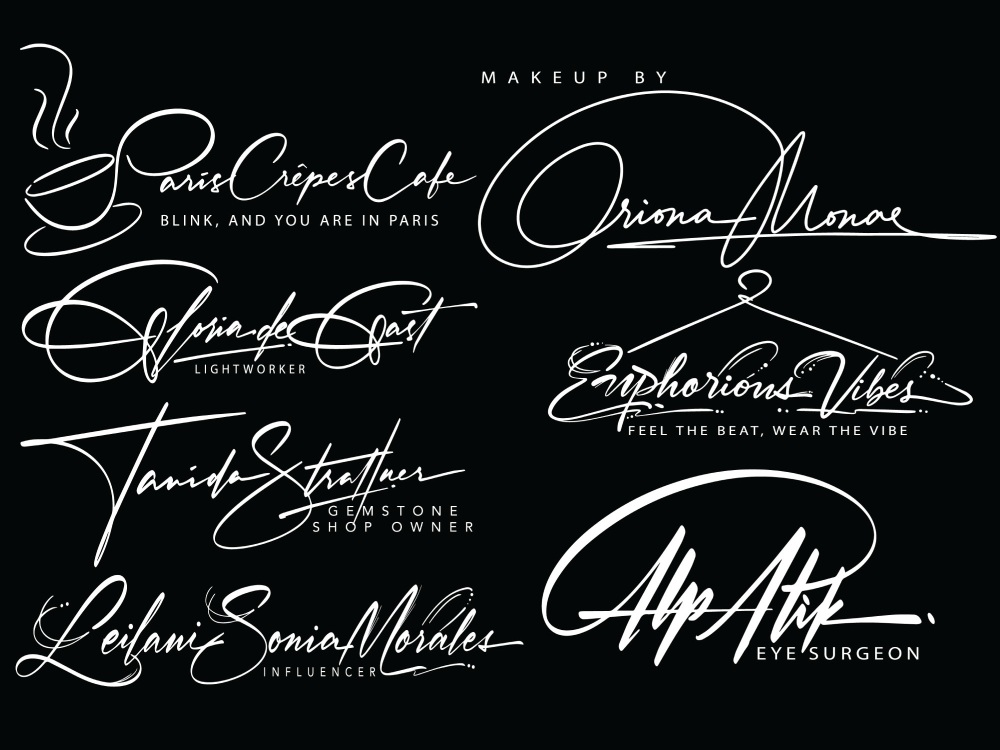Handwritten Signature Calligraphy Logo Design | Upwork