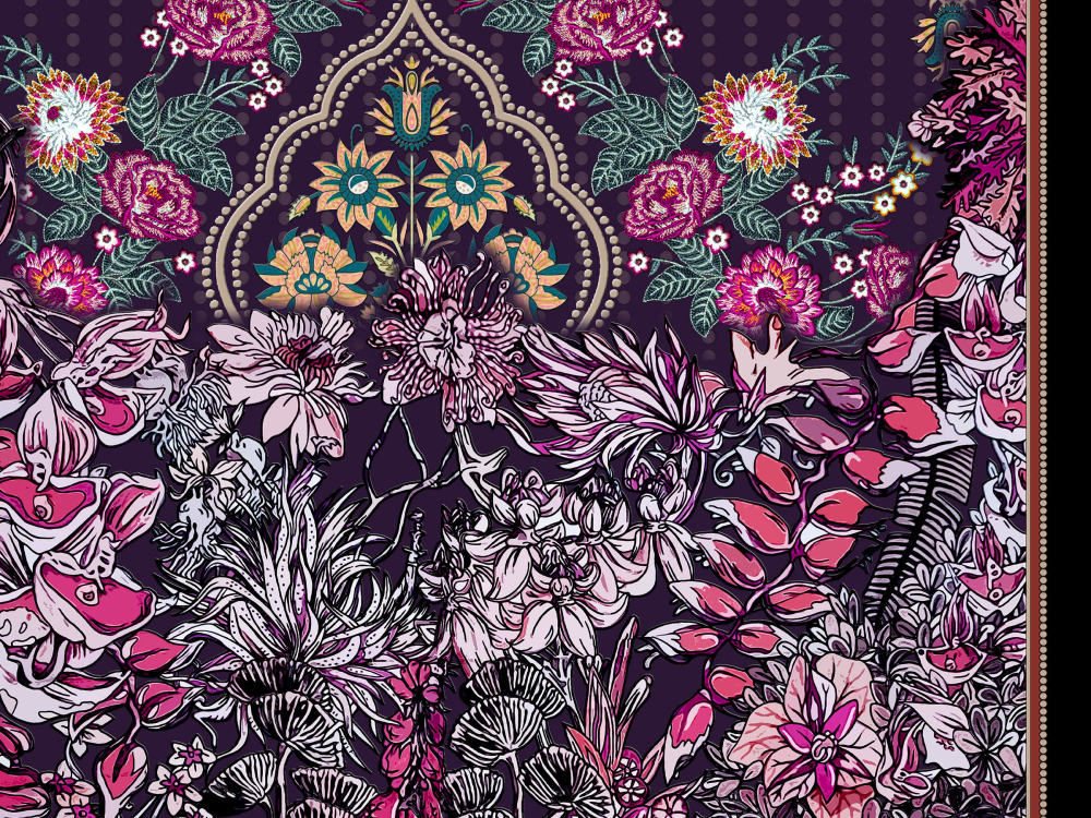 High range of digital print scarves | Upwork