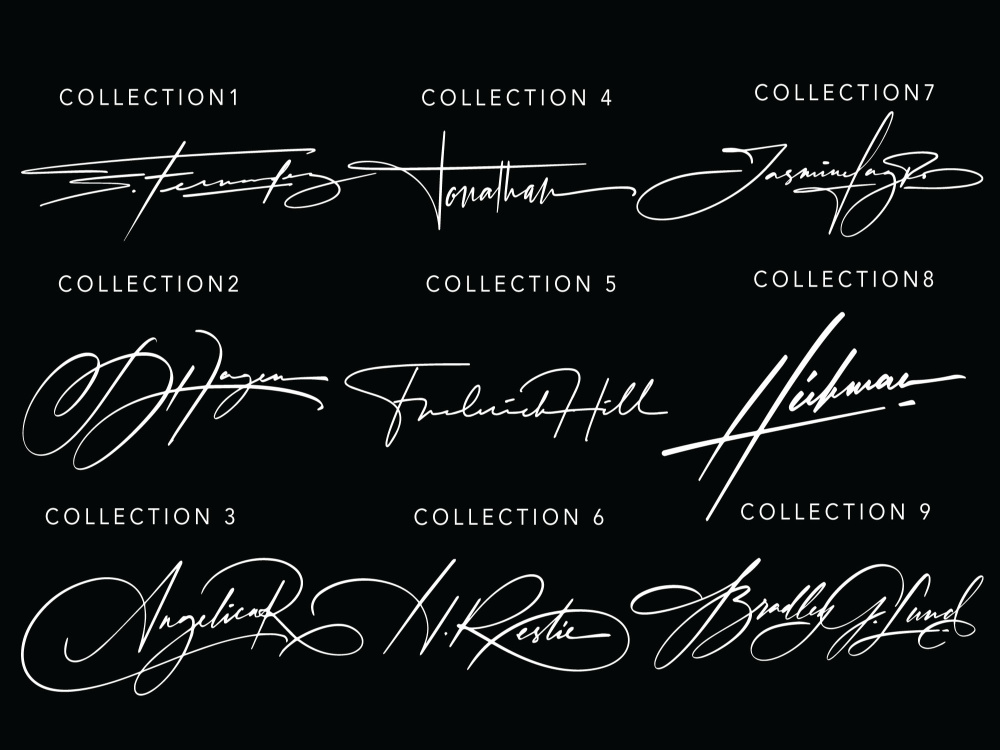 Personal handwritten signature with video tutorial and printable ...