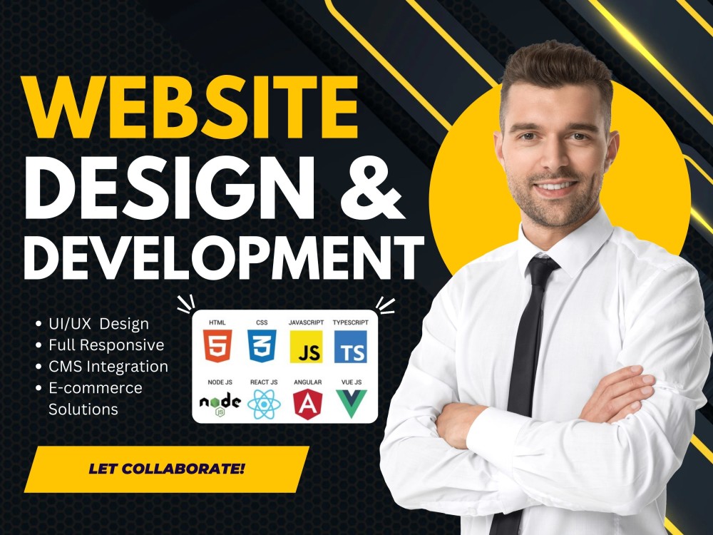 A website design, website development and website building through coding | Upwork