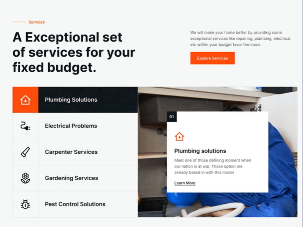 A Professional Wix Home Cleaning Service website design and Redesign ...
