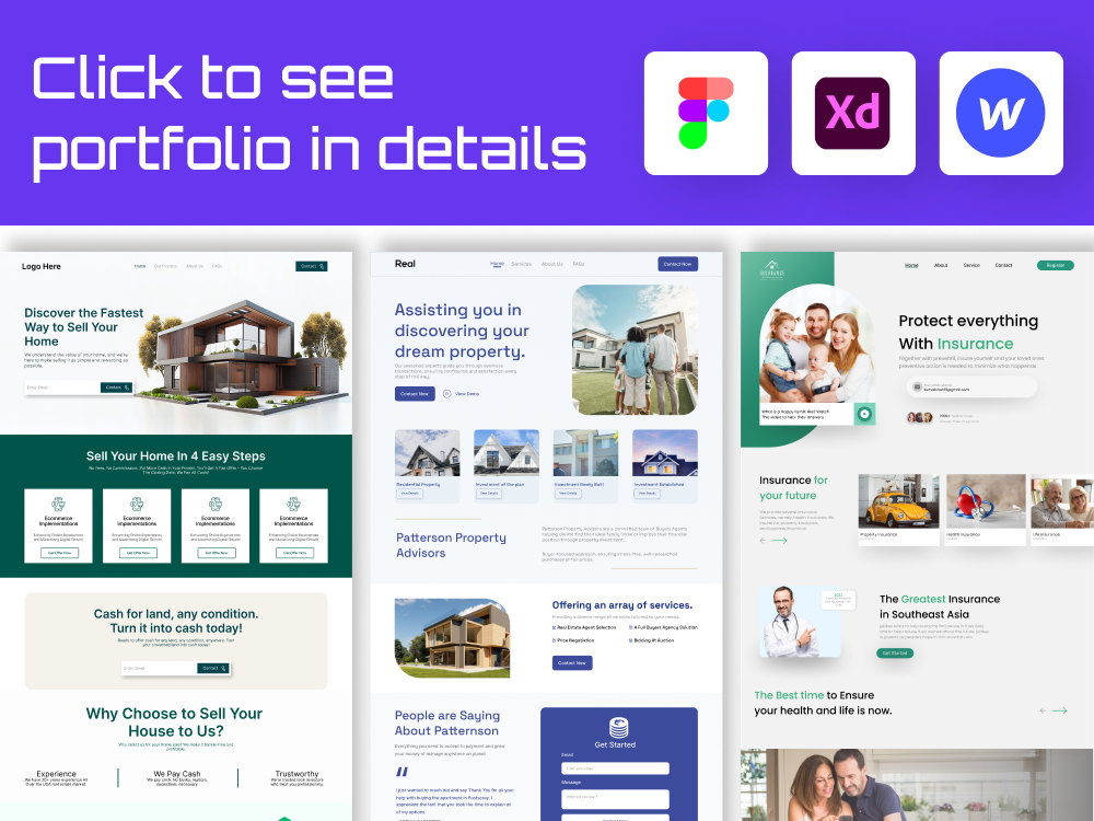 Figma to Webflow Expert | Landing Page Design | Convert Figma to Webflow | Upwork