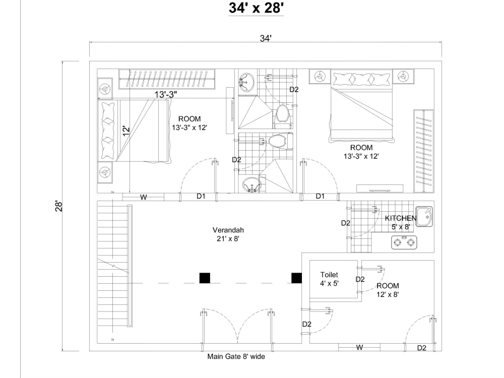 Floor plan from Autocad | Upwork