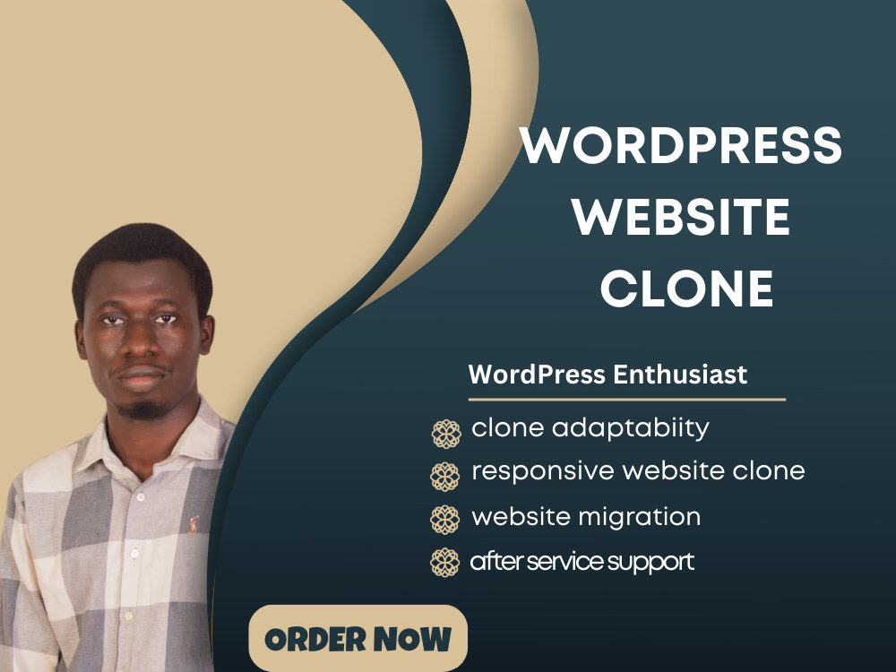 Clone revamp duplicate your wordpress website copy migrate wordpress | Upwork