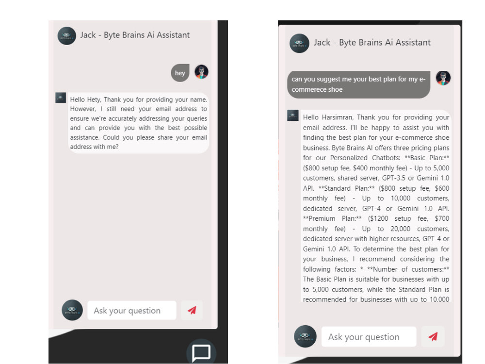 AI Personalized Chatbot with Integration of GPT Api | Upwork