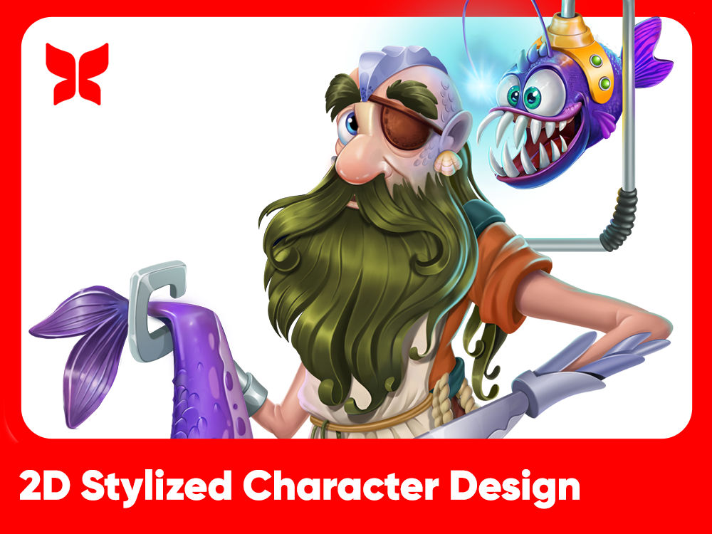 Handcrafted 2D Stylized Character Design | Upwork