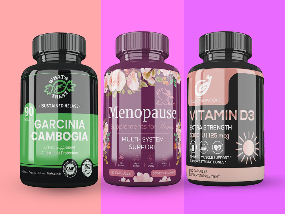 Modern supplement label design, and product packaging design | Upwork