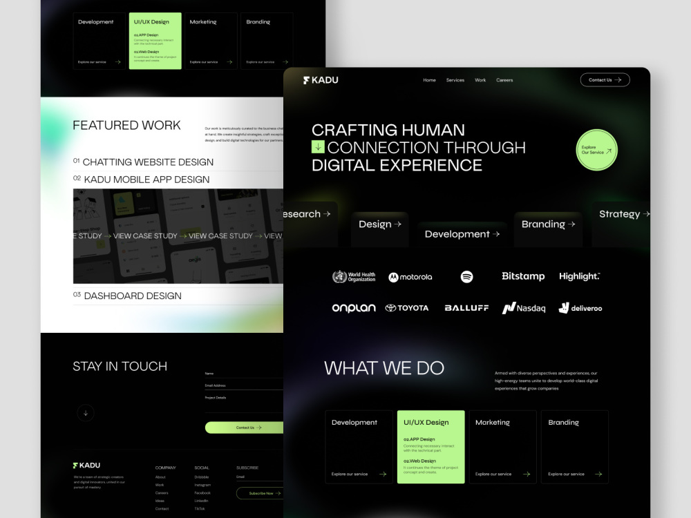 Website, UI/UX design in Figma with Advanced Visuals for Your Business ...