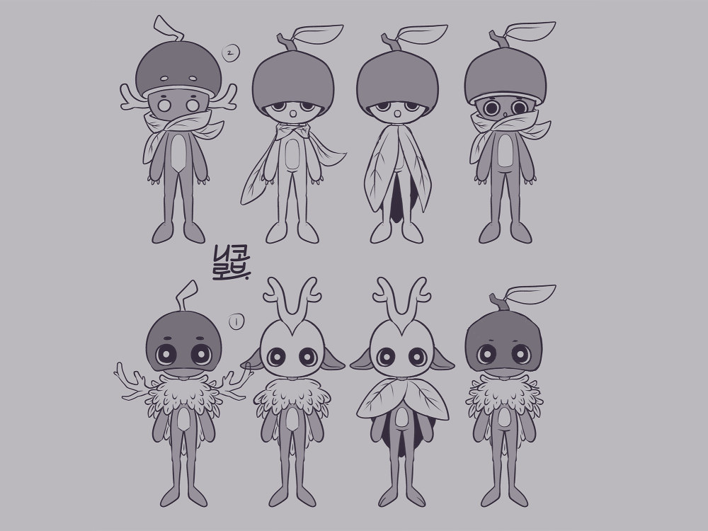 An oddly cute character design | Upwork