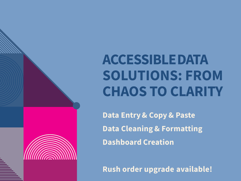 Accurate, timely data entry, cleaning, and formatting | Upwork