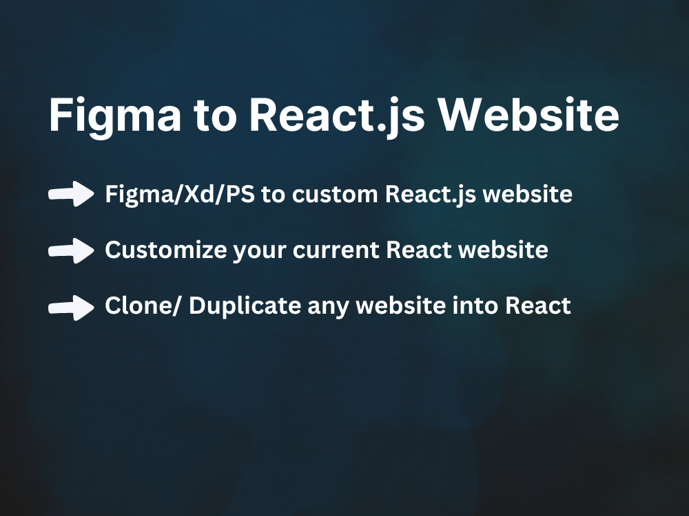 React website | React JS Developer | Front End Developer | Figma to React | Upwork