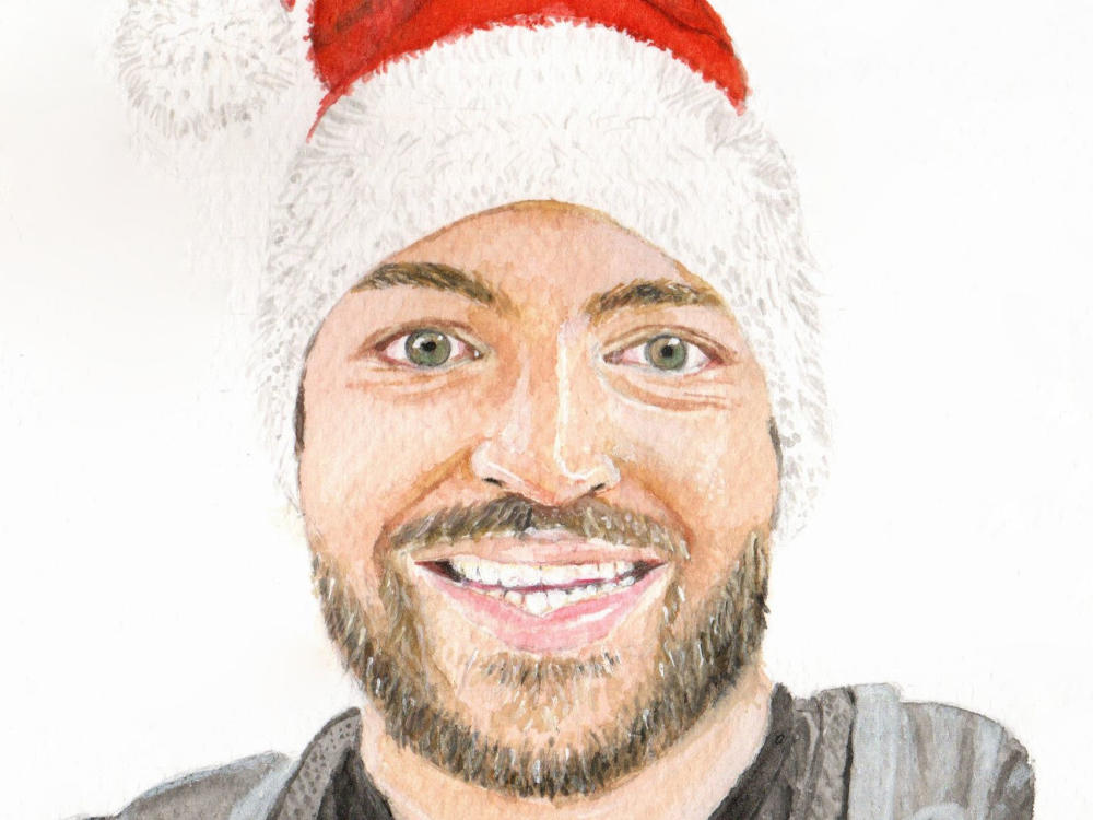 Hand Painted Realistic Watercolor Portrait Illustration. | Upwork