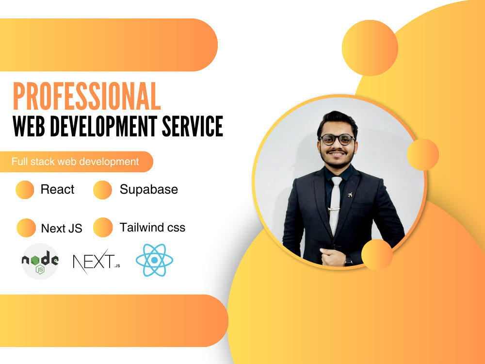 A responsive website using reactjs, nextjs, supabase | Upwork