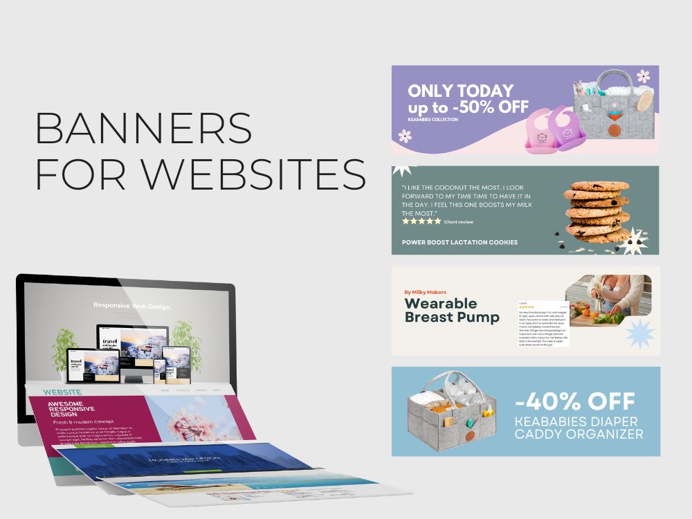 Banners for Website Design | Upwork