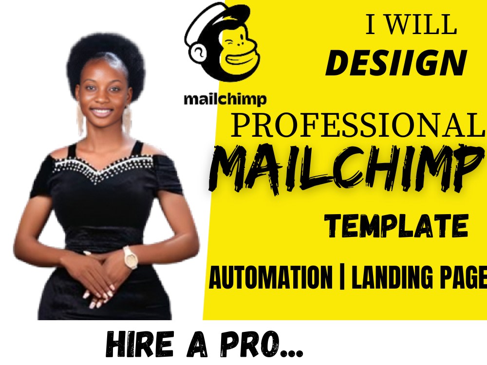 Responsive Editable Mailchimp | Newsletter Template Design Development | Upwork