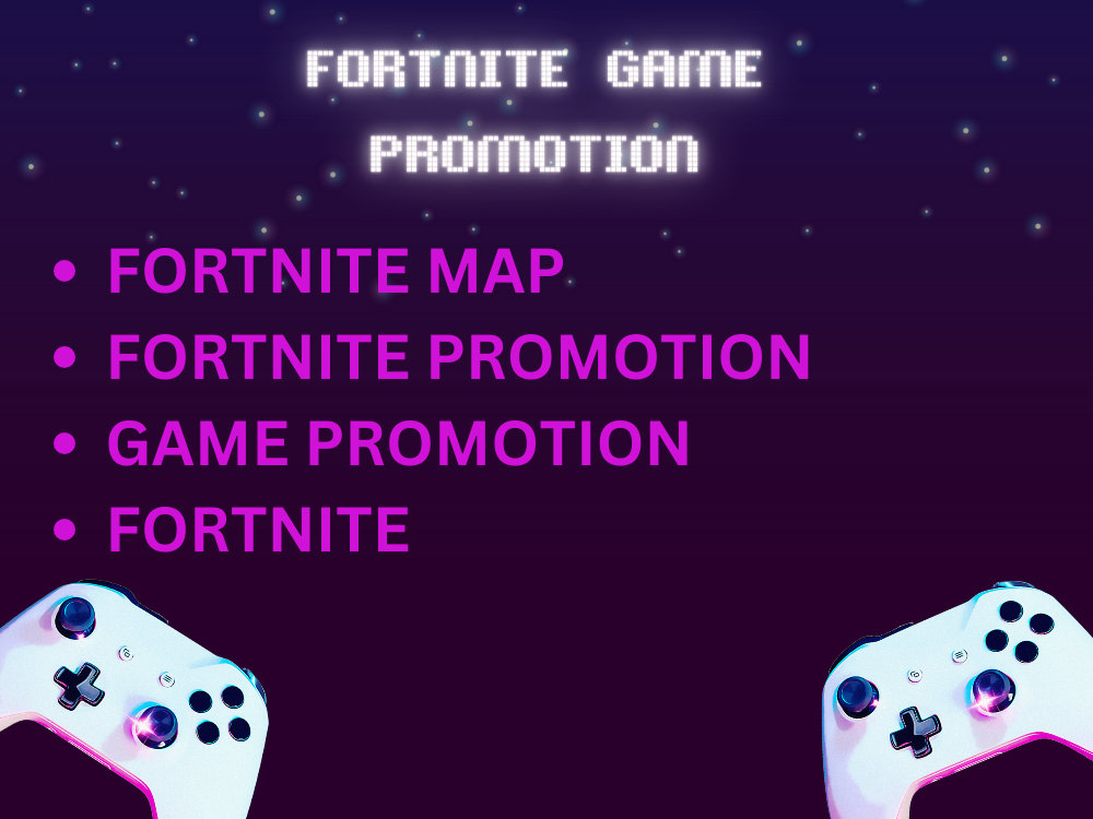 Fortnite map promotion game promotion steam game promotion fortnite ...
