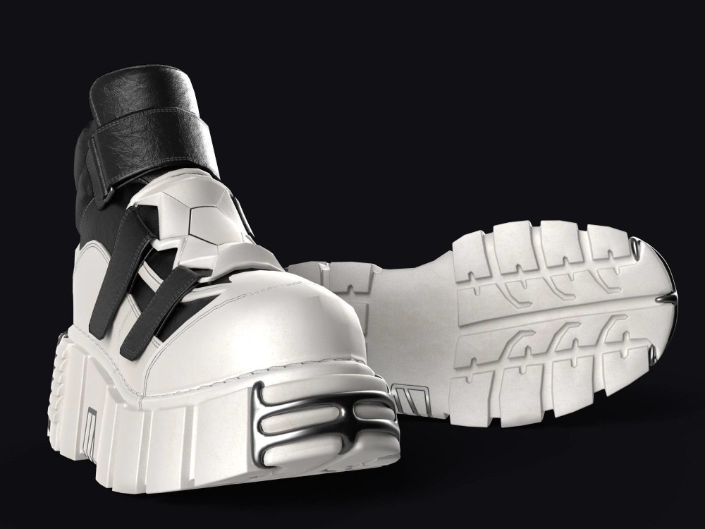 Realistic 3D shoe animation, 3D shoe model, Sneaker Animation, Shoe ...