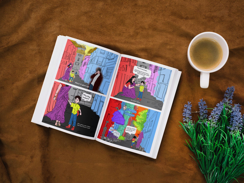 Children book illustration, storyboard, graphic novel, comic ...