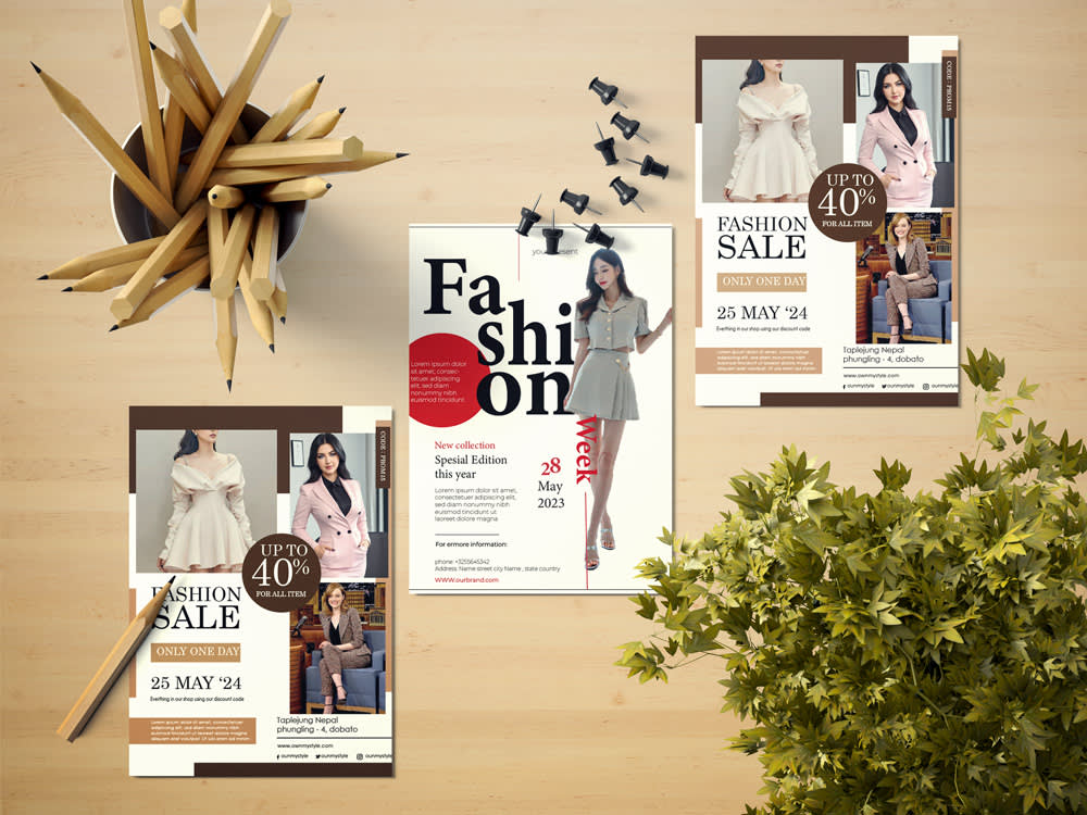 Flyers card for you | Upwork