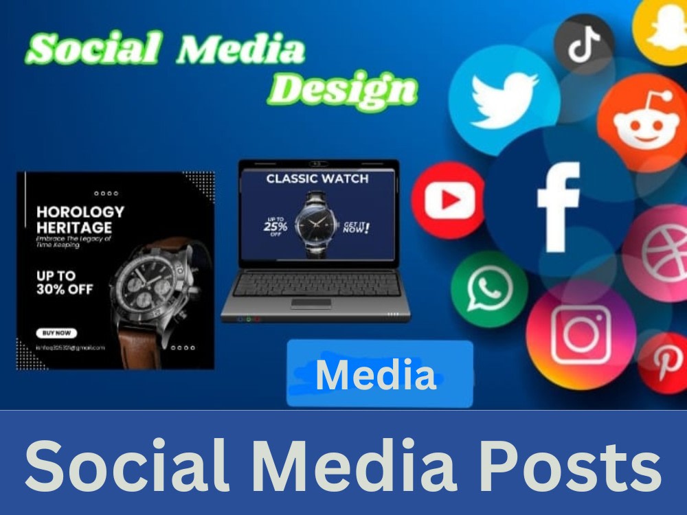 A perfect graphic desighn for your Soial media plateforms . | Upwork