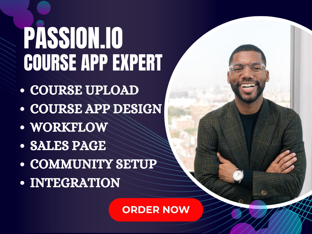 A Fully unctional Passion io Online Course App, Passion App Passion.io | Upwork