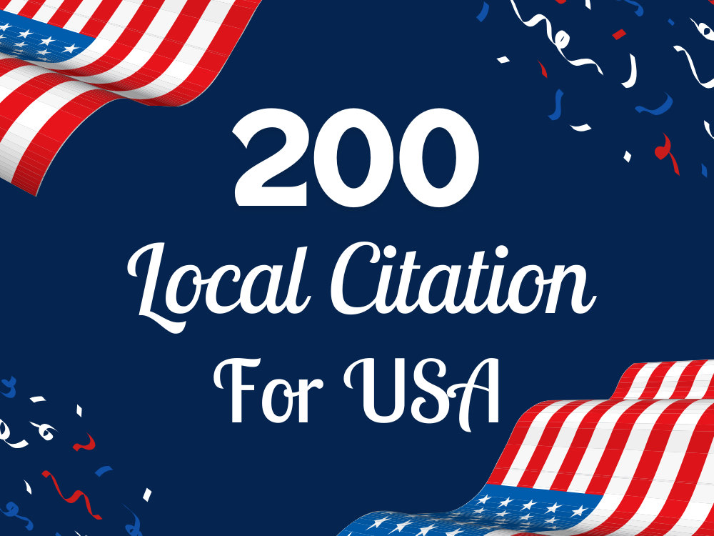200 Quality Local Citations For USA Business | Upwork
