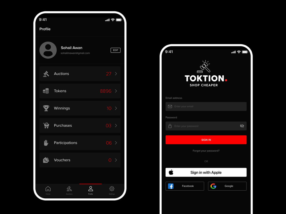 Stunning and user-friendly UX/UI design for your web or mobile app ...