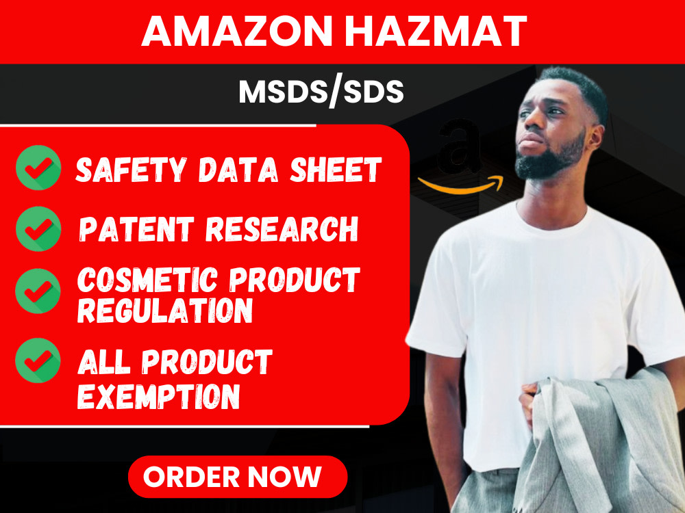 Amazon Safety Data Sheet MSDS For Amazon Hazmat flagged products ...