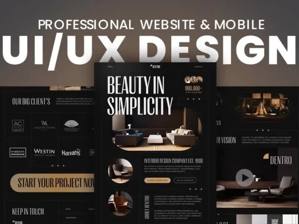 Professional UI/UX Design for Modern Websites & Apps | Upwork