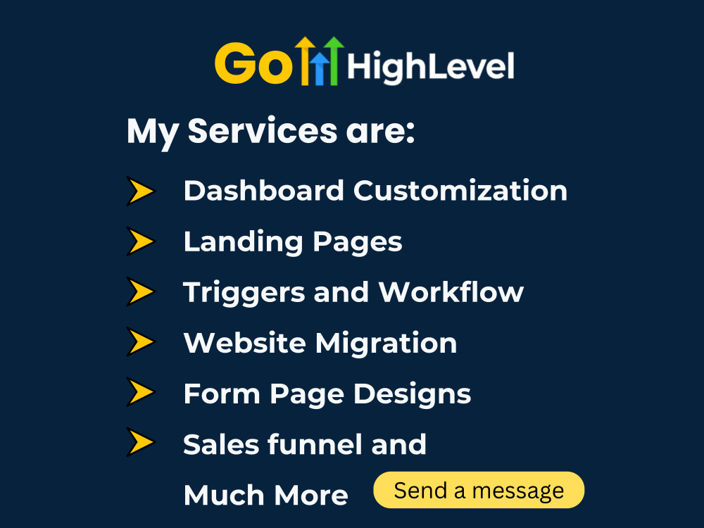 Gohighlevel landing pages integration automation workflows , campaigns ...