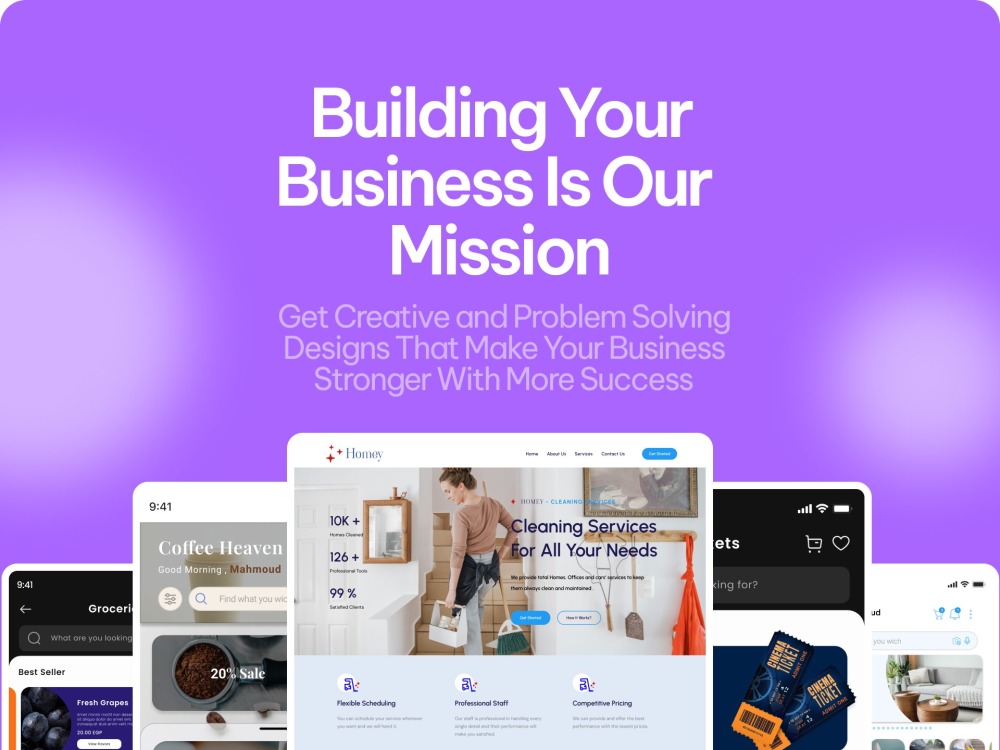 A custom UI & UX Design for Your Website | Upwork